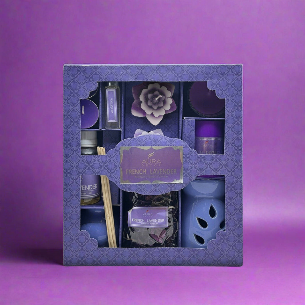 Aroma Candles Gift Set | Aromatheraphy Gift Sets - Aura Decor – AuraDecor