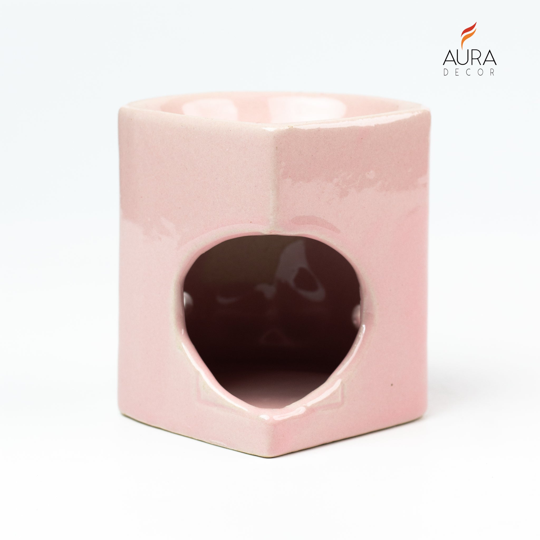 Aroma Diffuser with a Tealight Candle ( Heart Shape ) – AuraDecor